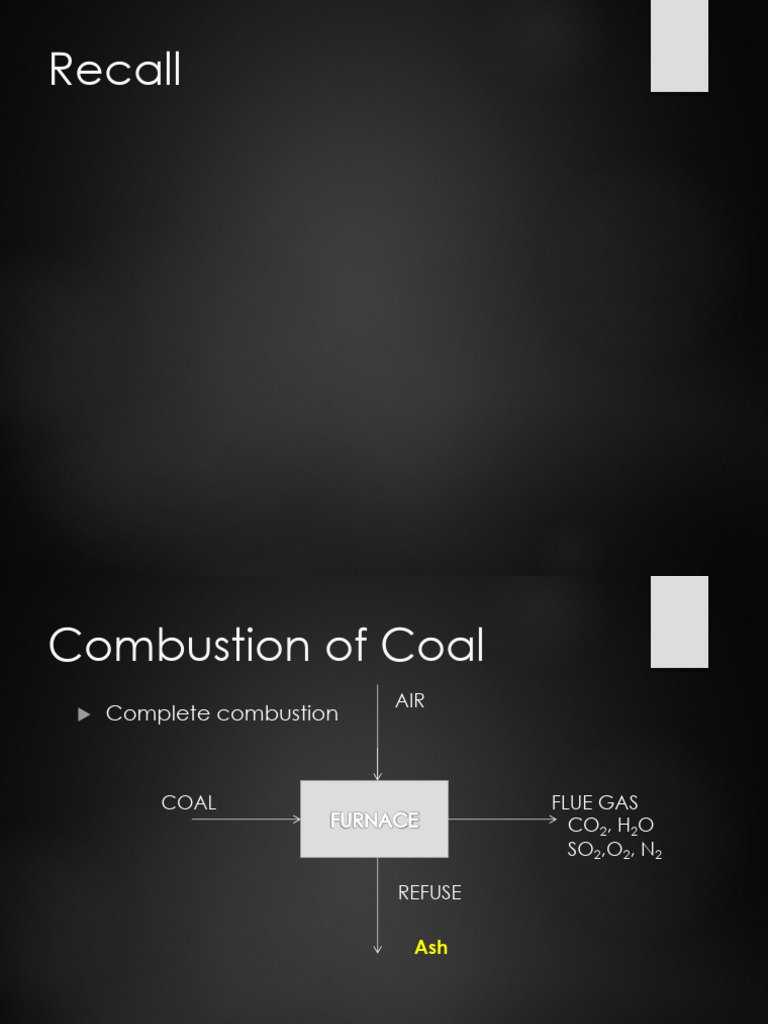 Coal Combustion Analysis and Refuse Calculation | PDF | Combustion | Coal