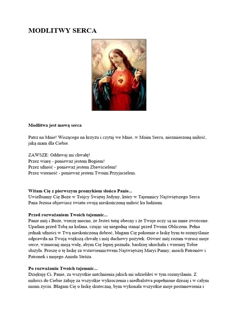 Modlitwy Serca | PDF