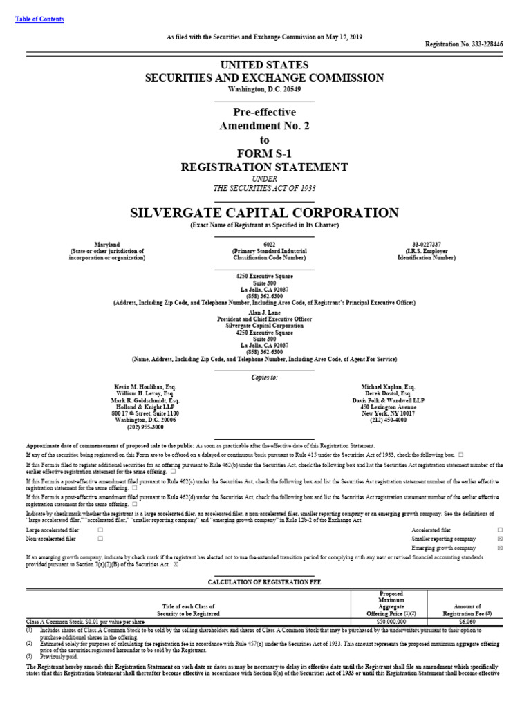 Securities 5172019 | PDF | Stocks | Securities Act Of 1933