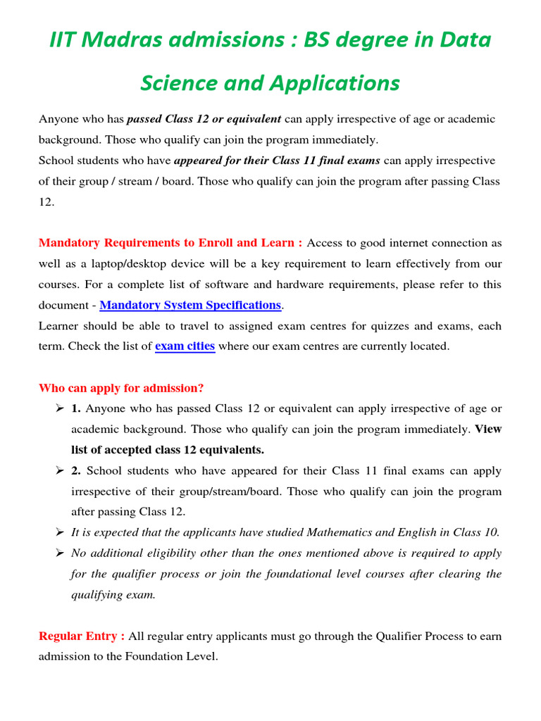 IIT Questions | PDF | University And College Admission