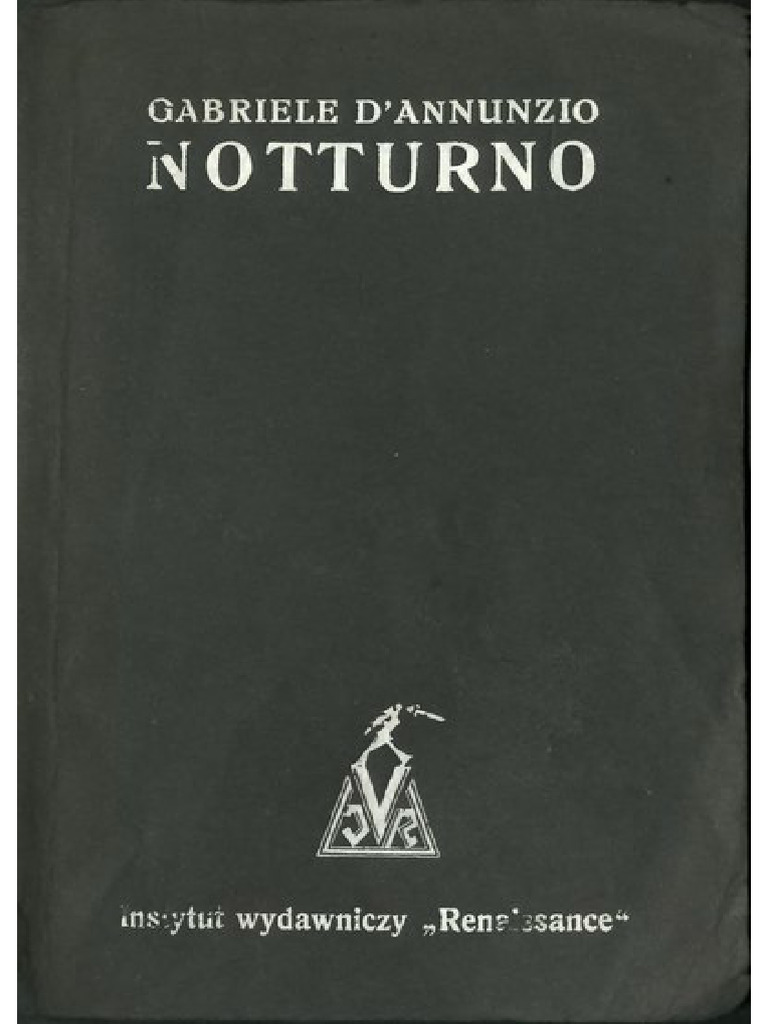 D'Annunzio Gabriele - Notturno | PDF
