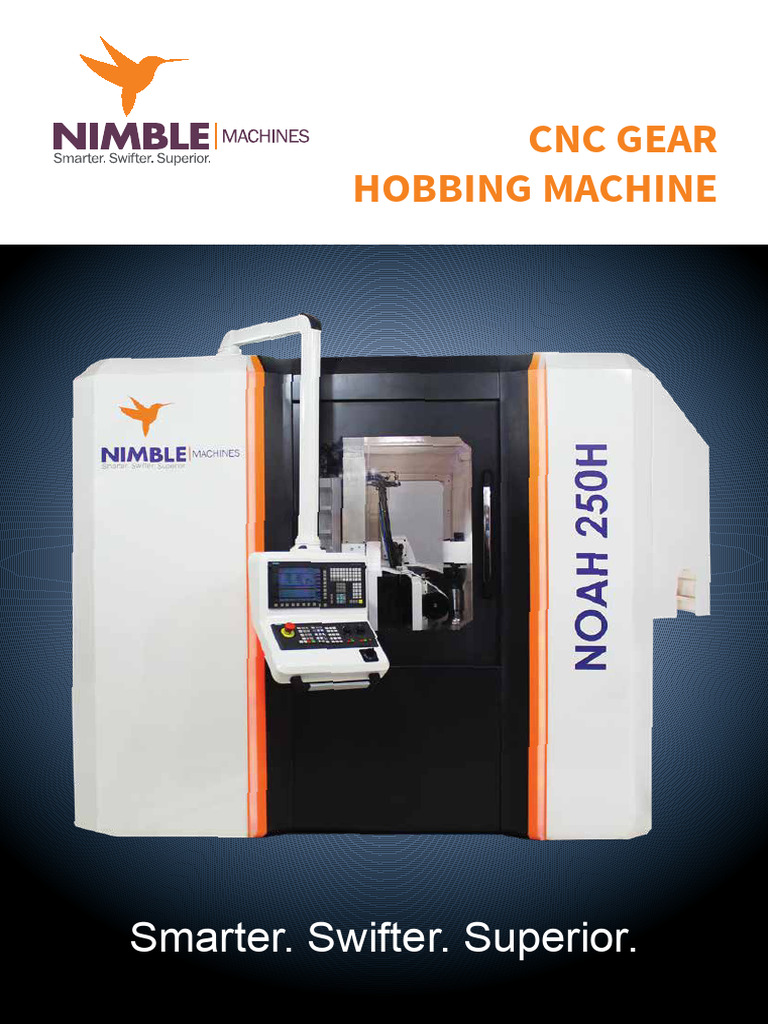 Nimble Machine Brochure-For Web | PDF | Gear | Numerical Control