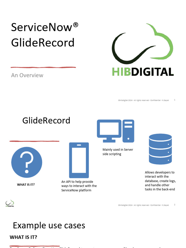 Glide Record | PDF