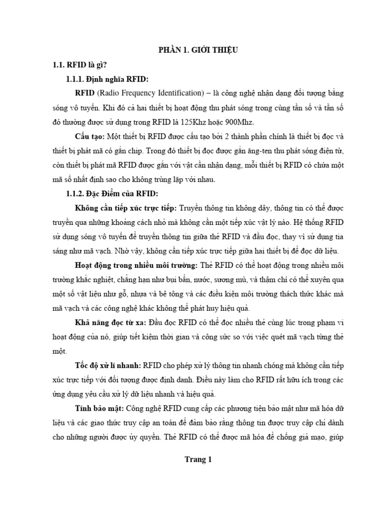 RFID TSL - Removed | PDF