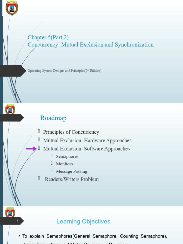 Mutual Exclusion in Onpeating System | PDF | Synchronization | Computing