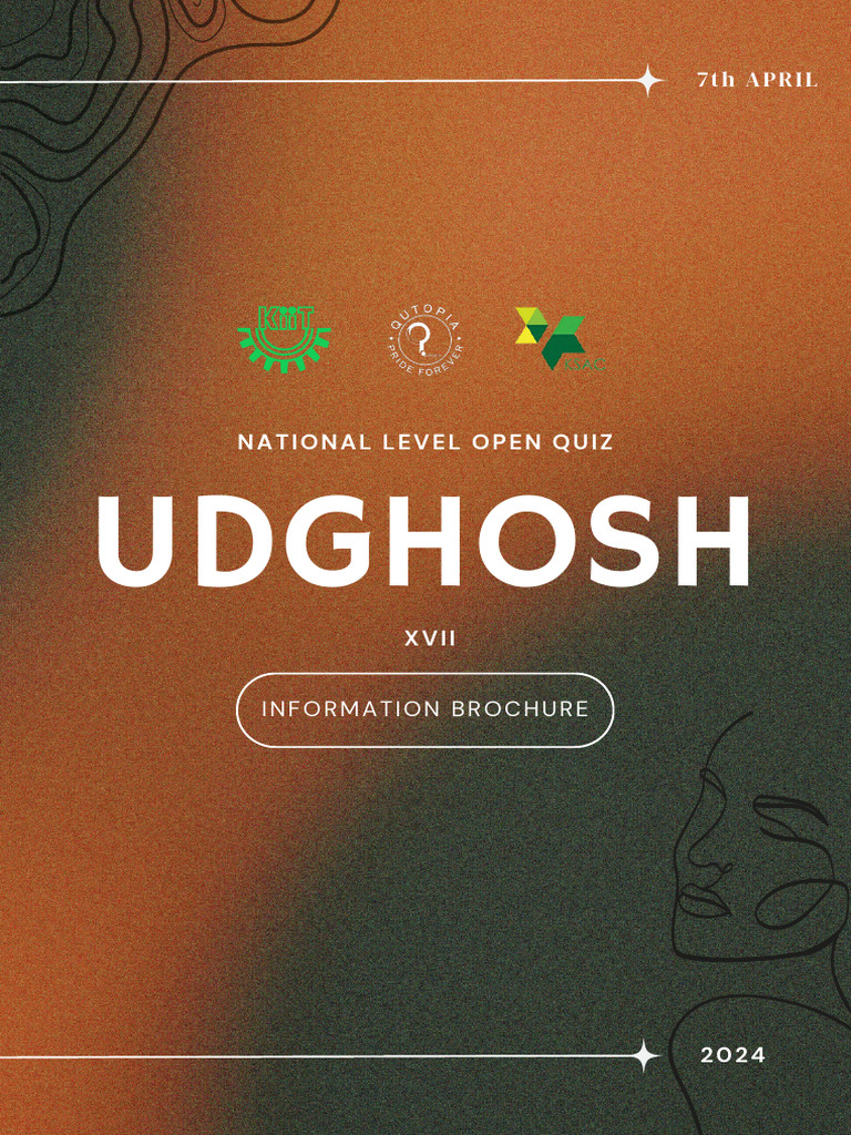 Udghosh Information Brochure | PDF | Travel