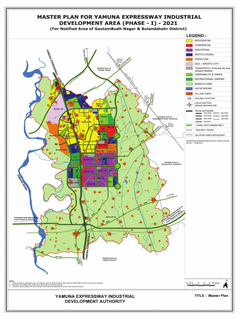 Yamuna Master Plan Phase 1 - 2021 PDF | PDF