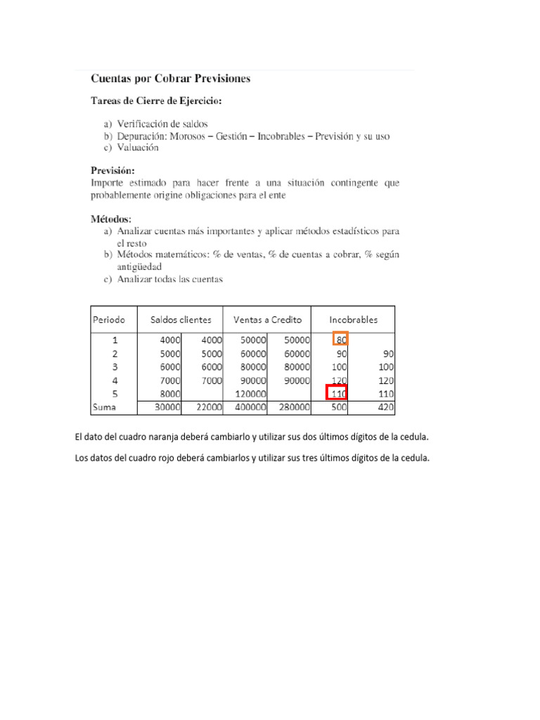 Ejercicio Conta II | PDF
