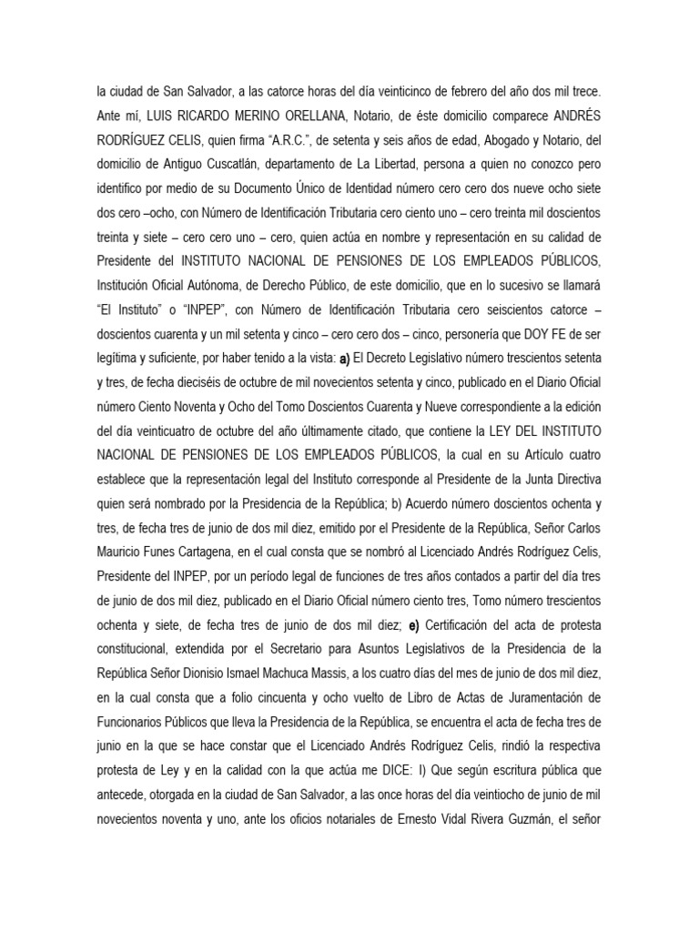 Cancelacion de Hipoteca - INPEP - Francisco Sintigo | PDF | Ley de ...