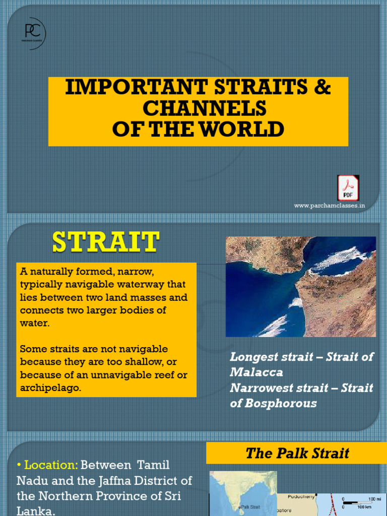 Straits Channels of The World - Compressed | PDF | Indian Ocean ...