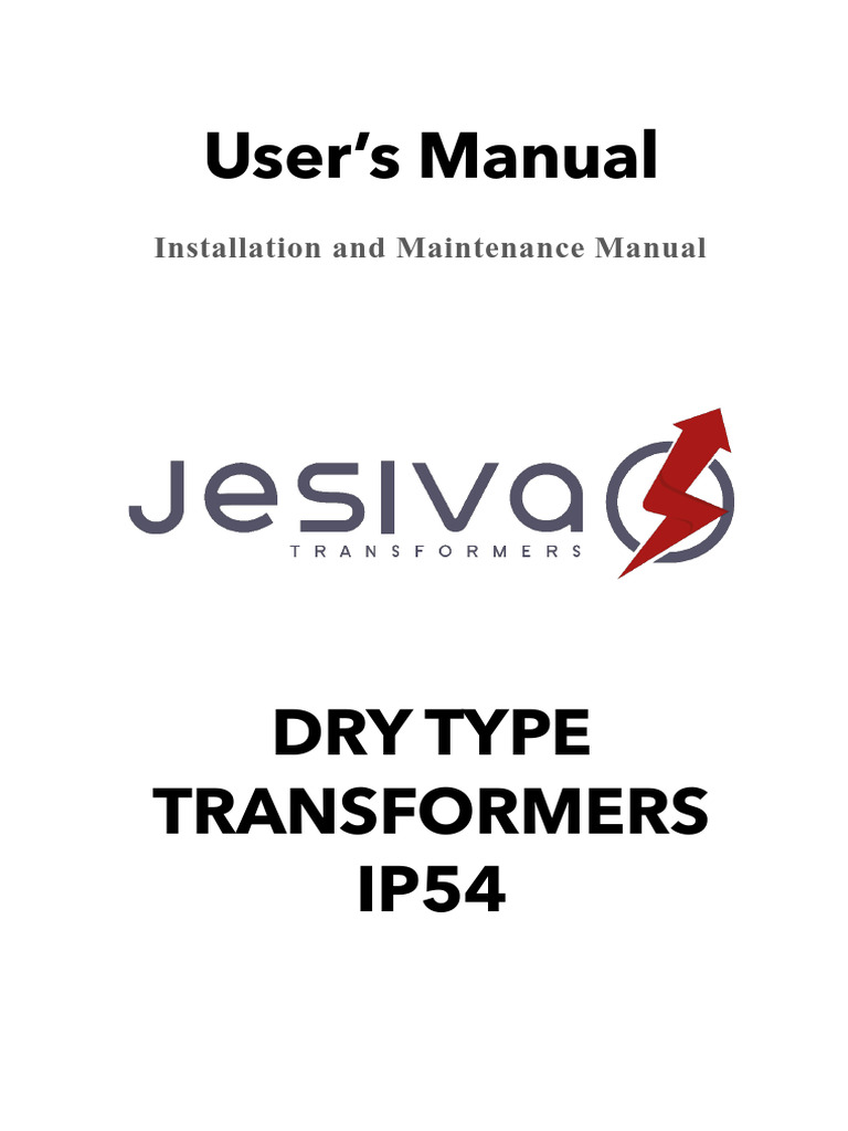 Trafo SSAA - Installation and Maintenance Manual (En) | PDF ...