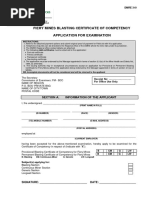 DMRE 374 SM Application Form For Acceptance | PDF | Occupational Safety ...