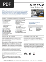 Generator - Load Bank Test Form | PDF