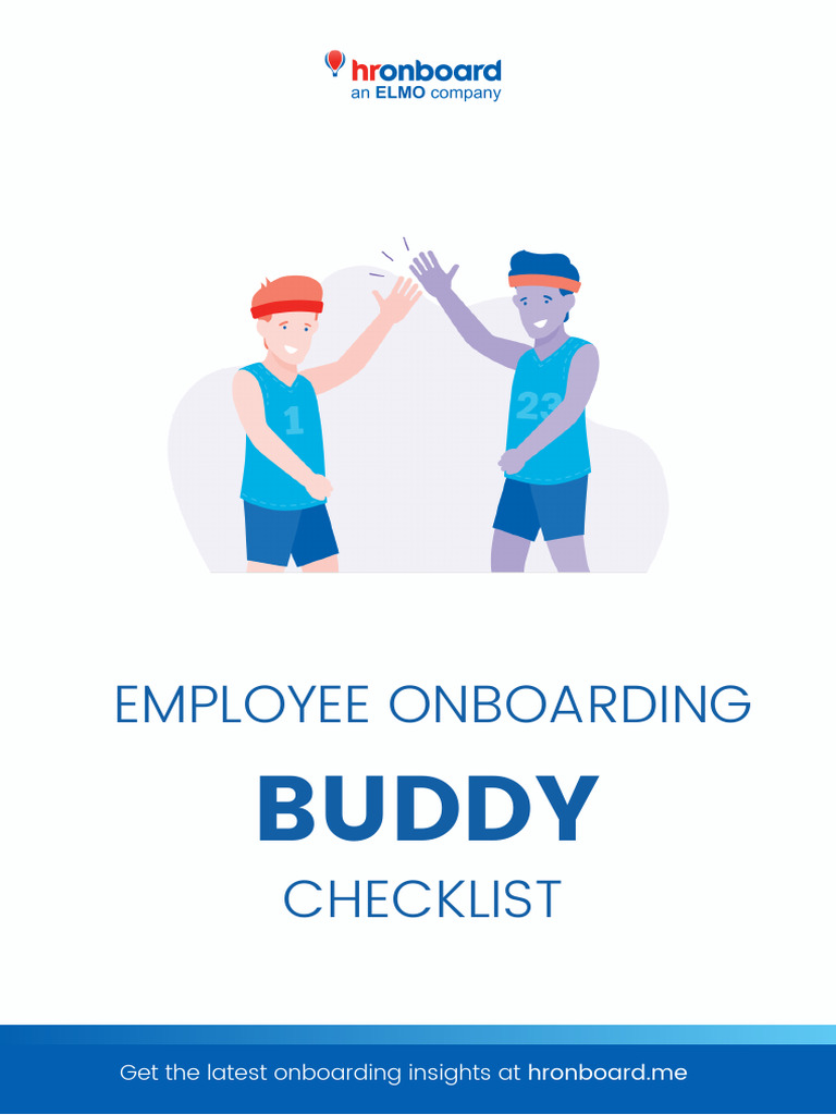 Employee Onboarding Buddy Checklist | PDF | Business