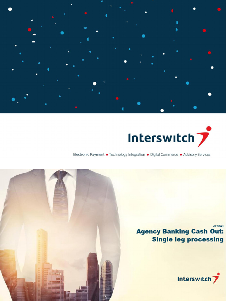 Interswitch Agency Banking Cash Out | PDF | Debit Card | Credit Card