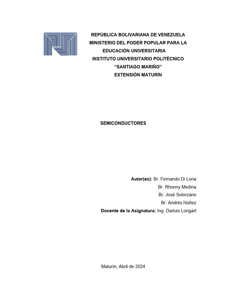 Semiconductor Es | PDF | Semiconductores | Dopaje (semiconductor)