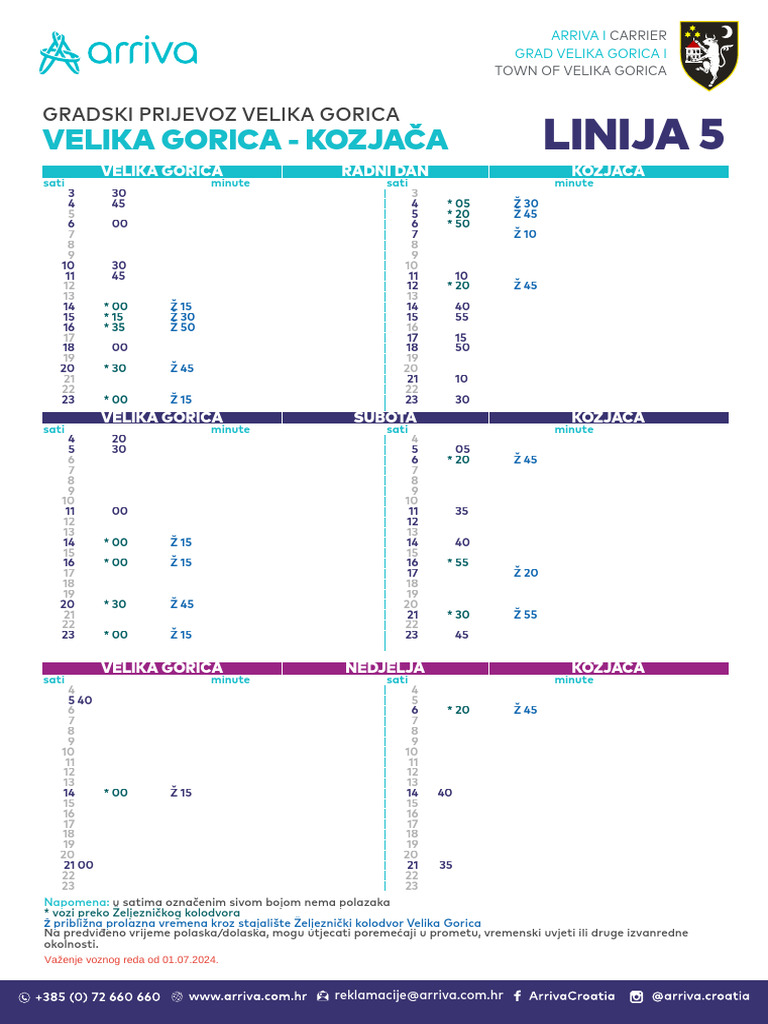 Arriva vg5 Web | PDF