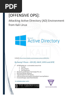 Active Directory Enumeration Attacks Module Cheat Sheet HTB | PDF | Sudo | Microsoft Windows