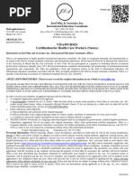 Josef Silny Evaluation Application Guide | PDF | Fee | Money Order