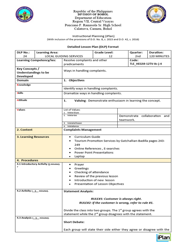 DLP-local Guiding 2nd Quarter | PDF | Behavior Modification | Learning