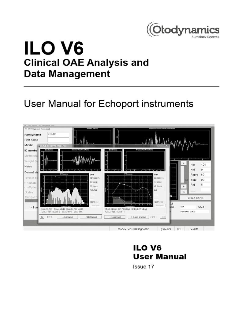 v6 Manual Issue 17 | PDF | Hearing Loss | Hearing
