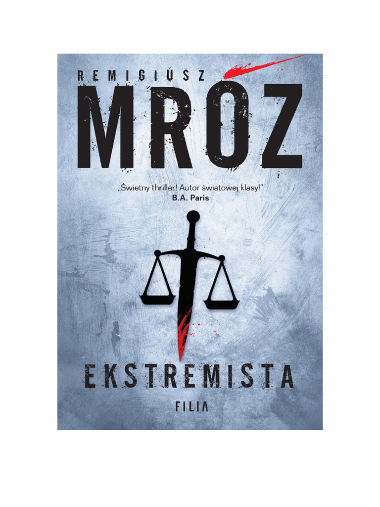 Mroz Remigiusz - Ekstremista | PDF