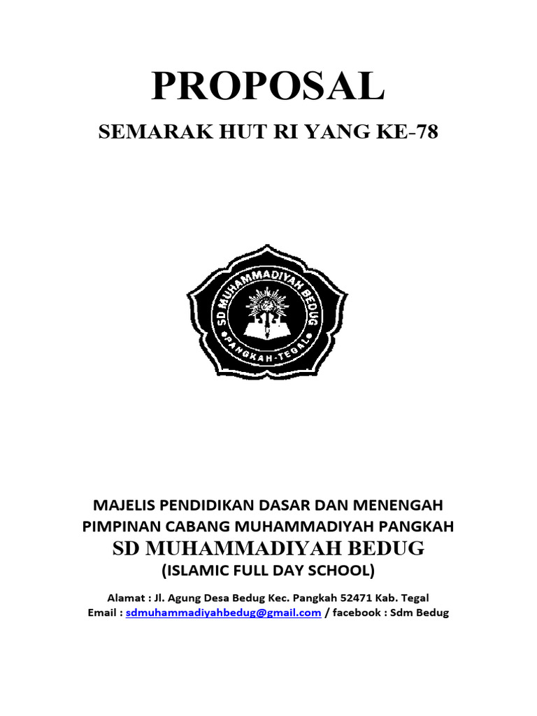 Proposal Kegiatan Semarak Hut Ri 78 | PDF