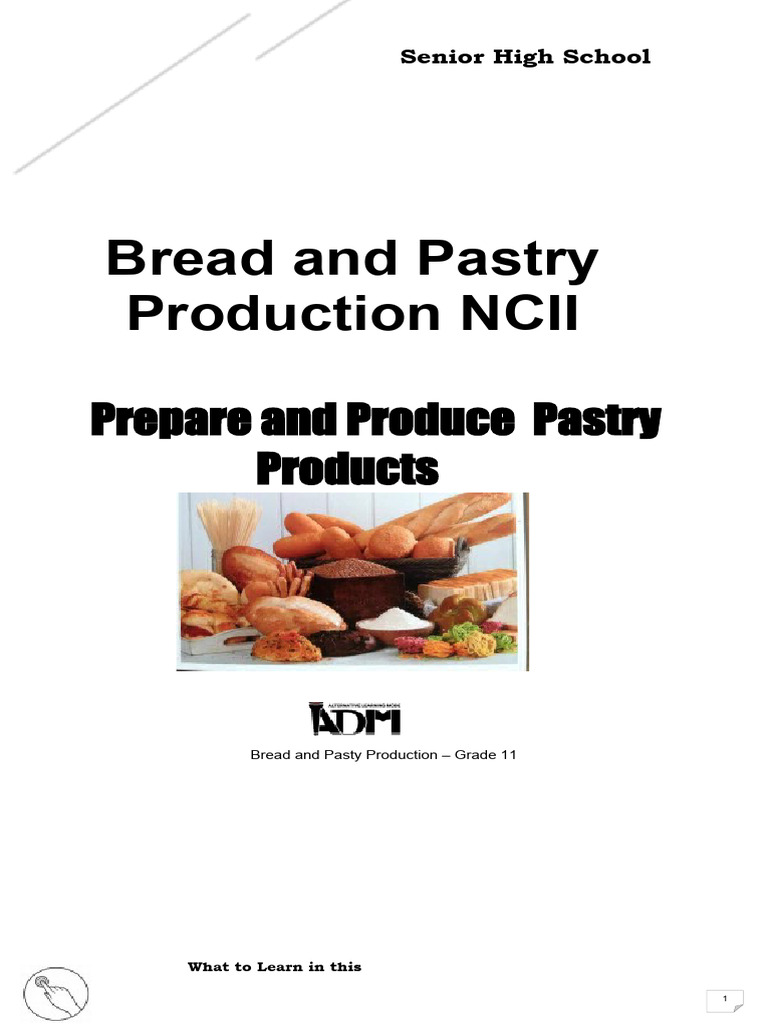 Module - PAstry Lesson 1 and 2 | PDF | Icing (Food) | Custard