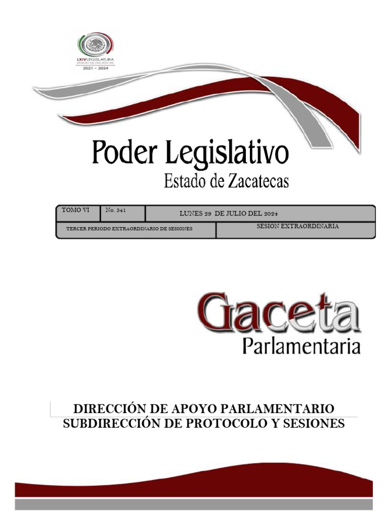 Gaceta 3, 29 Julio 2024 | PDF | Pensión | Bienestar