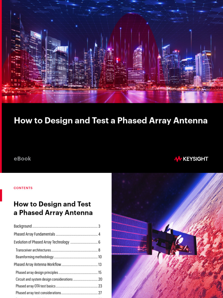 How To Design and Test A Phased Array Antenna | PDF | Polarization ...