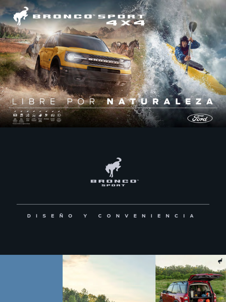 Bronco | PDF | Tracción en las cuatro ruedas | Airbag