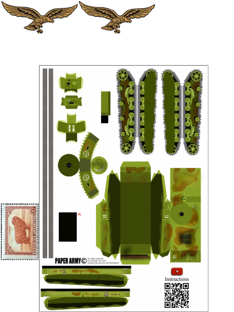 Papercraft Tanque Panzer | PDF