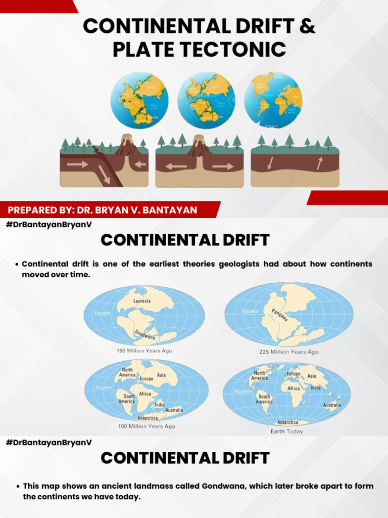 Module 3 Continental Drift and Tectonic Plate | PDF | Plate Tectonics ...