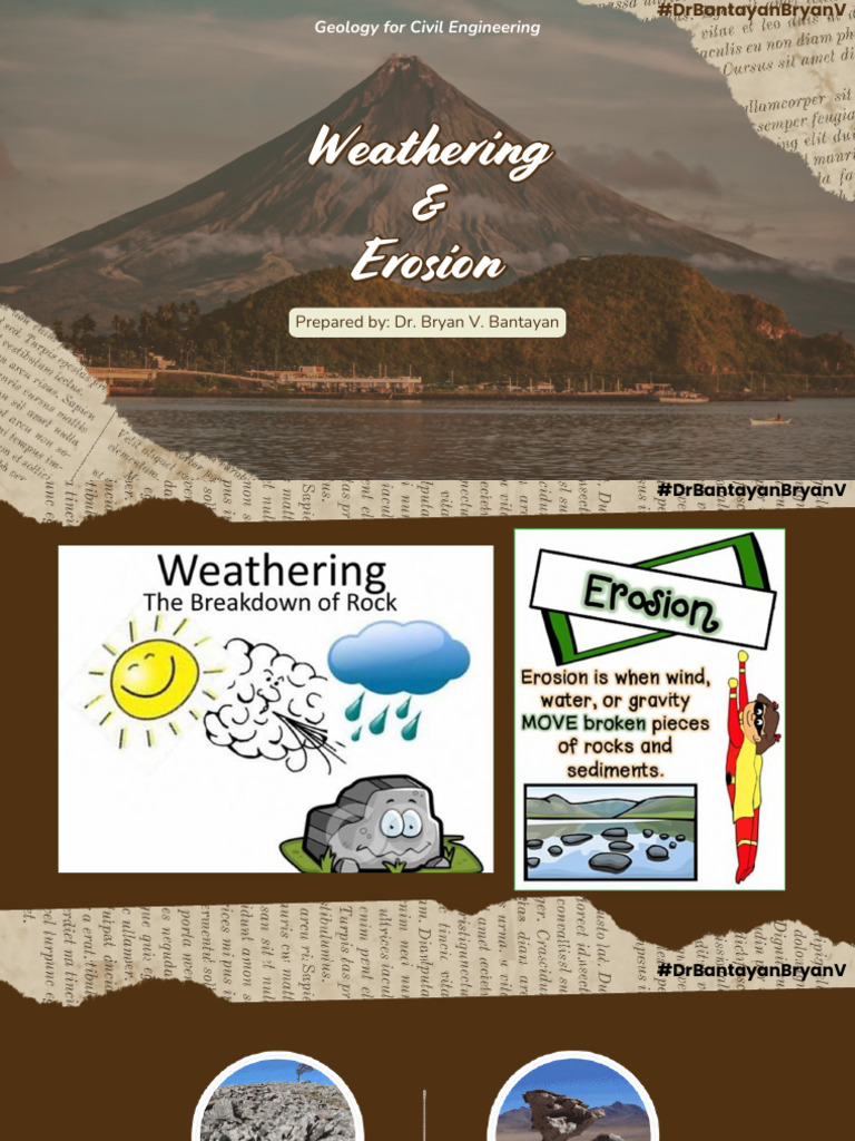 Module 4 Weathering and Erosion | PDF | Erosion | Weathering