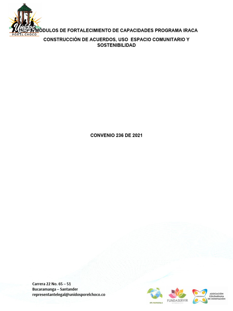 Modulo de Construcción de Acuerdos | PDF