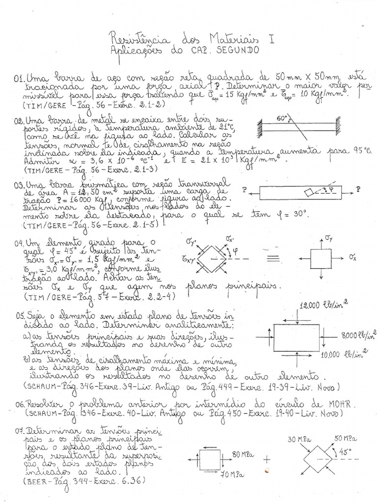 2.lista Do Cap 2 RM I Prof Roberto | PDF
