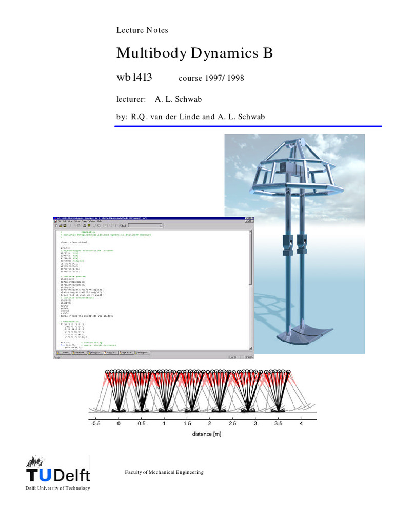 Multibody Dynamics Lecture Notes | PDF | Force | Classical Mechanics