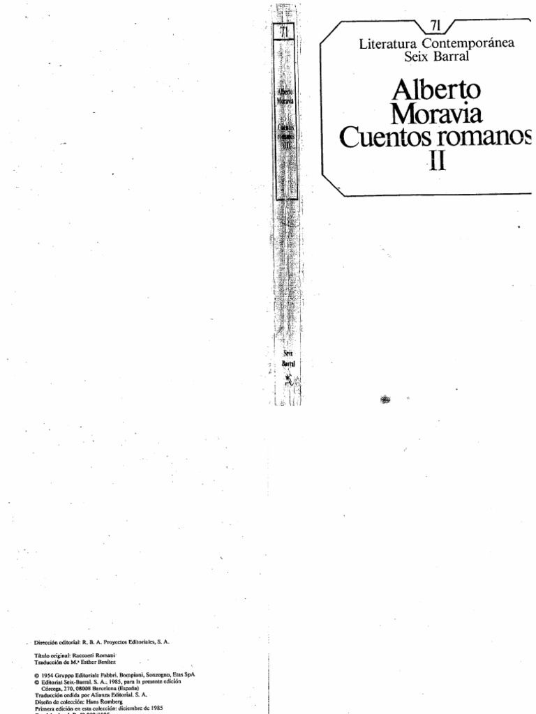 Alberto Moravia | PDF
