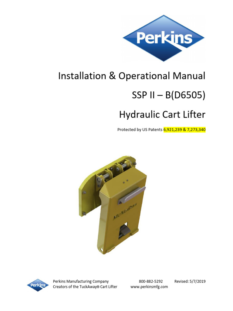 SSP II-b - Perkins d6505 Manual | PDF | Valve | Truck