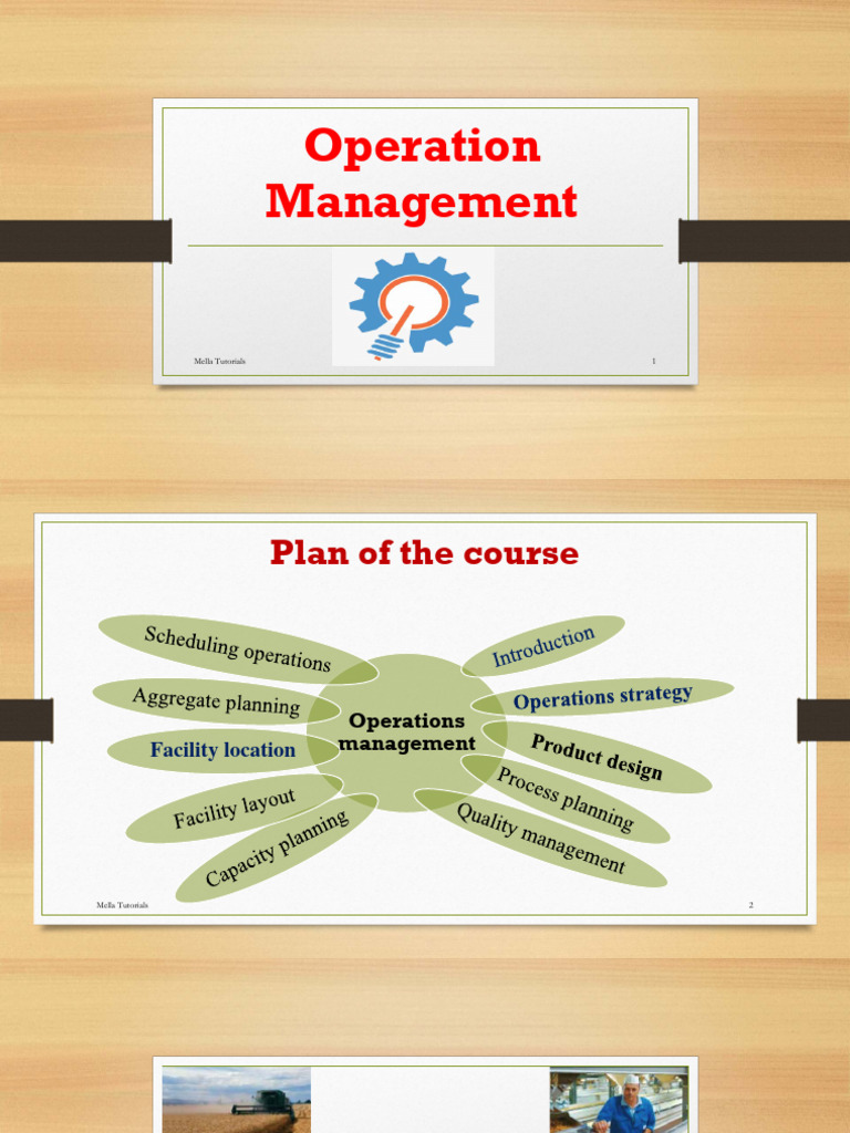 Operation Management Full | PDF | Product (Business) | Labour Economics