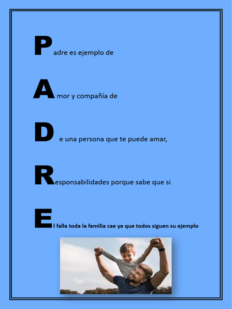 Acrostico de Papa | PDF