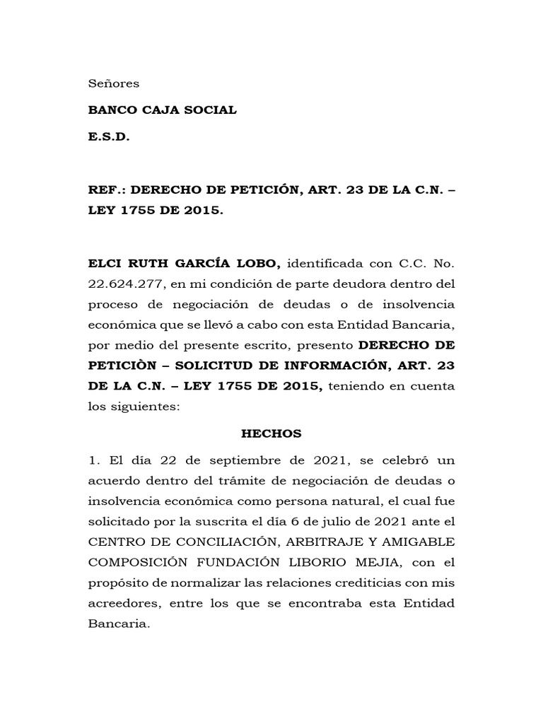 Elci Ruth García Lobo | PDF | Bancos | Insolvencia