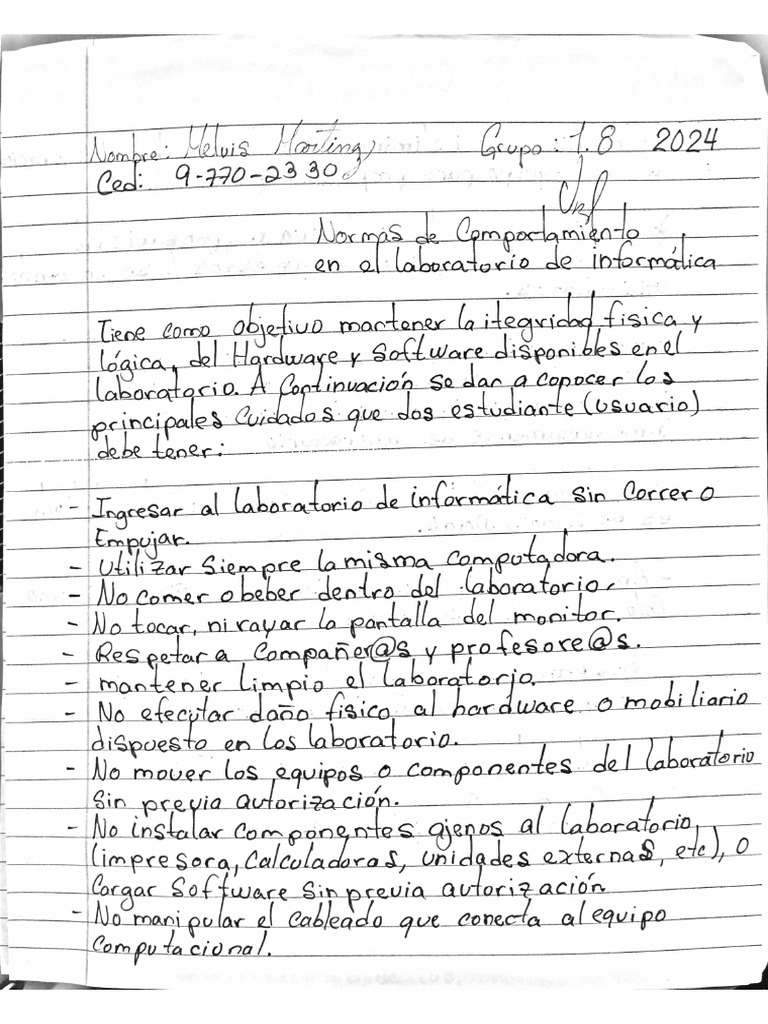 Reglas Del Lab. e Himno Delmaestro (23 Ene 2024 A La(s) 18:57) | PDF