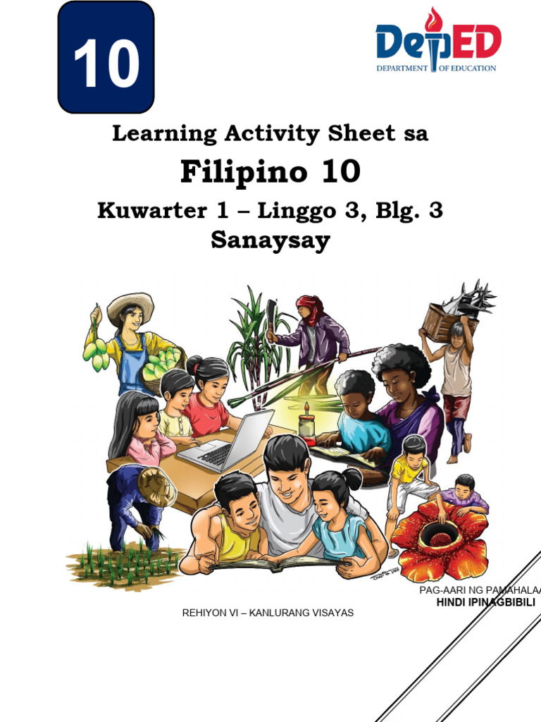 Q1 Filipino G10 Week 3 | PDF
