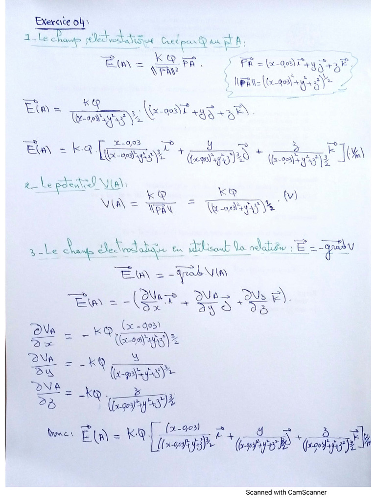 Solution Des Exercices 4 Et 5 de TD2 | PDF