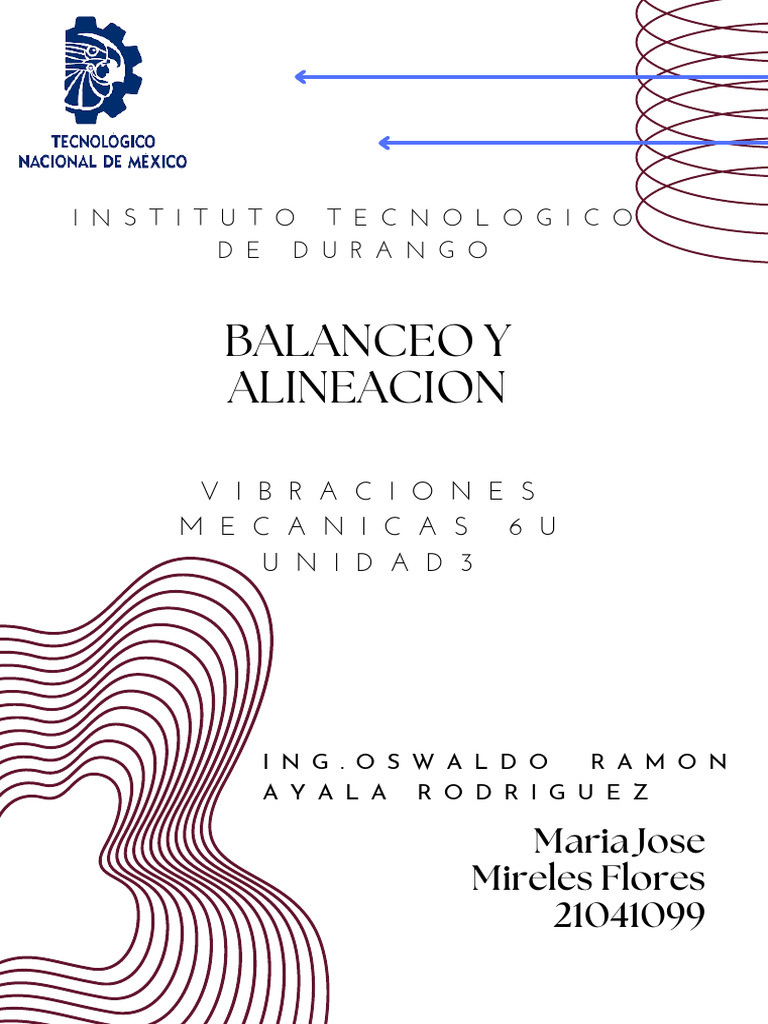 Balanceo y Alineacion | PDF | Rotación | Herramientas