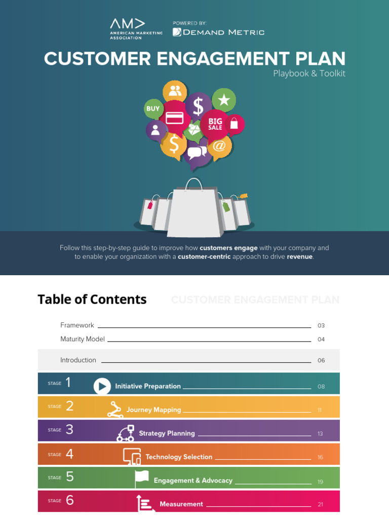 AMA Customer Engagement Plan - FINAL | PDF | Marketing | Performance ...