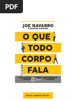 O Que Todo Corpo Fala Joe Navarro | PDF
