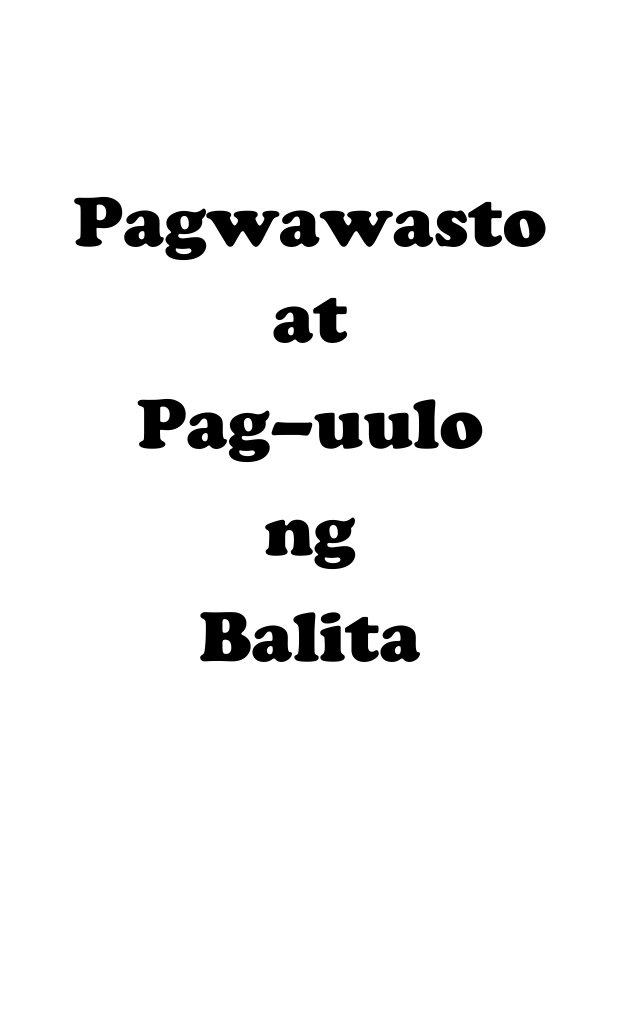 Healine Writing Ang Copy ReADING Reviewer | PDF