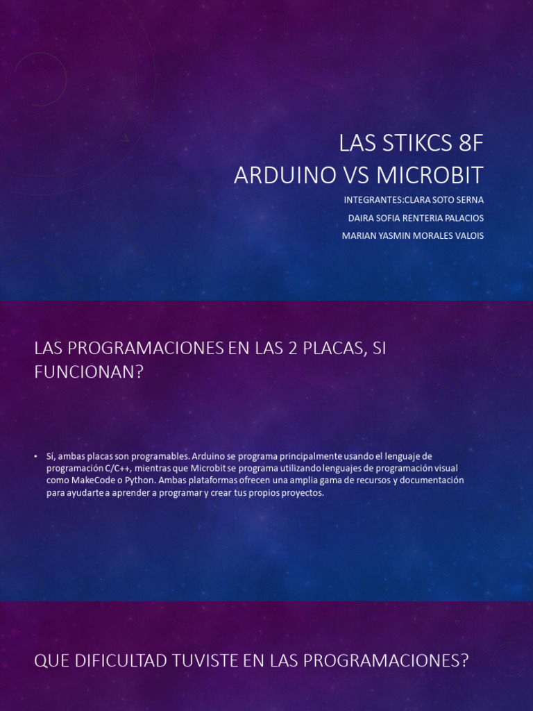 Presentación | PDF | Arduino | Lenguaje de programación